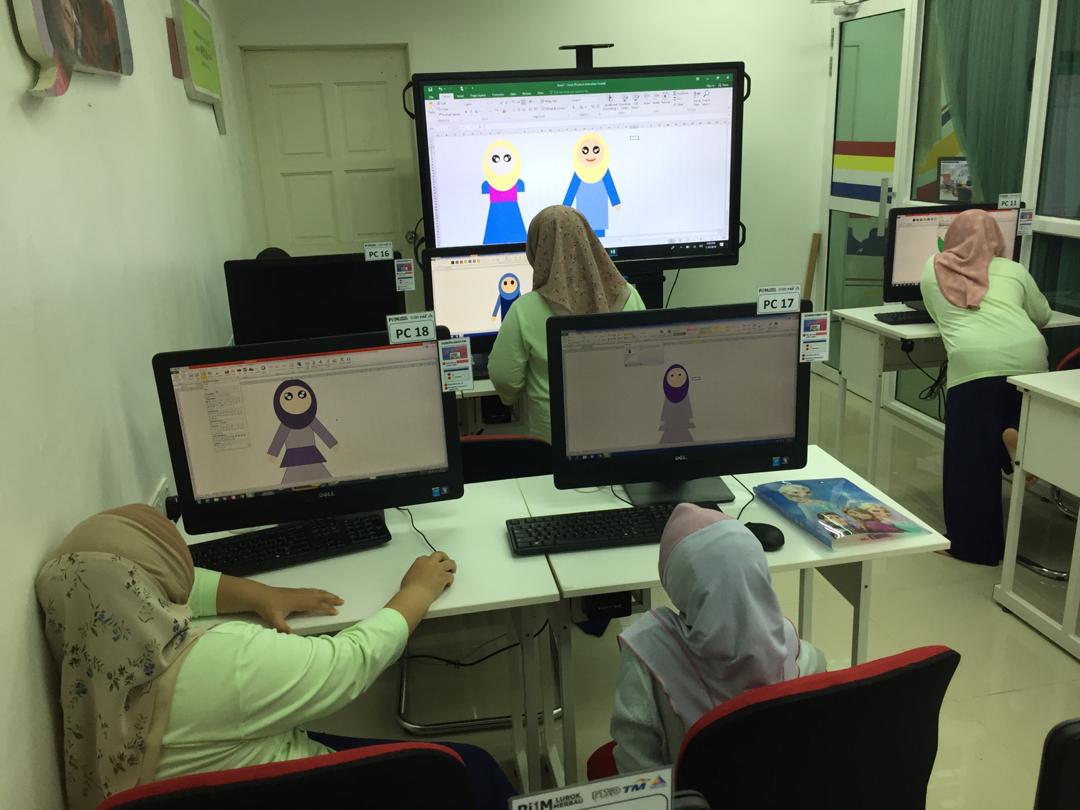 Microsoft Excel – Shape (Create Doodle) – NADI Felda Lubok Merbau